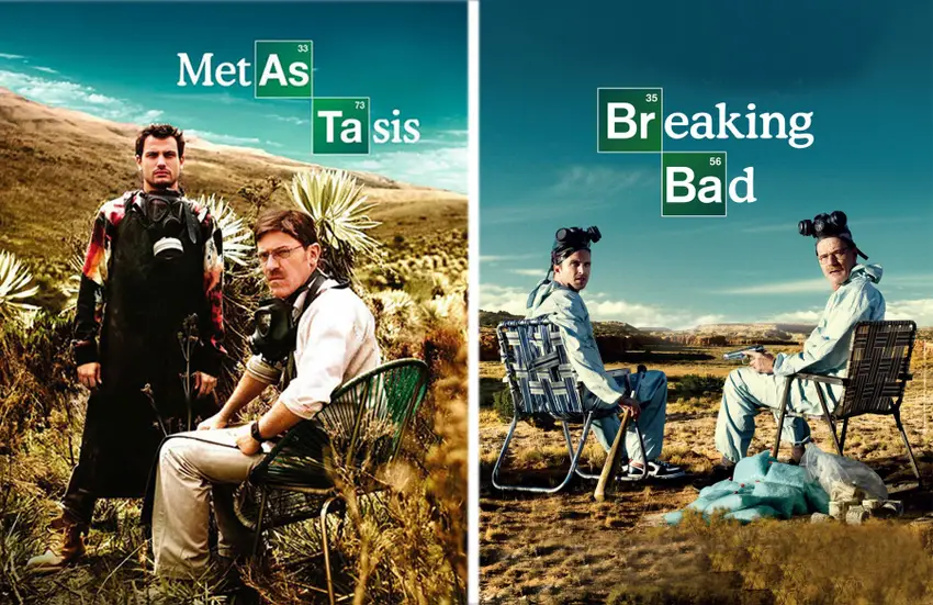 Side by Side comparison of Breaking Bad and Metástasis | VIDEO - MovieGeak